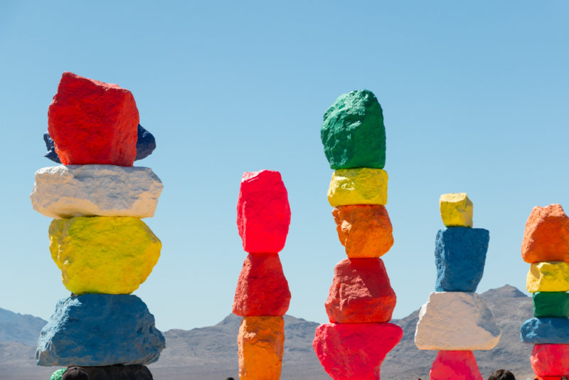 Seven Magic Mountains: A Quick Stop from Las Vegas - Roads and Destinations