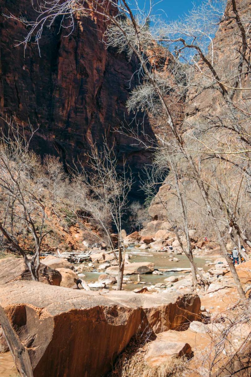 Zion Riverside Walk: Gateway to the Narrows Bottom-Up - Roads and ...