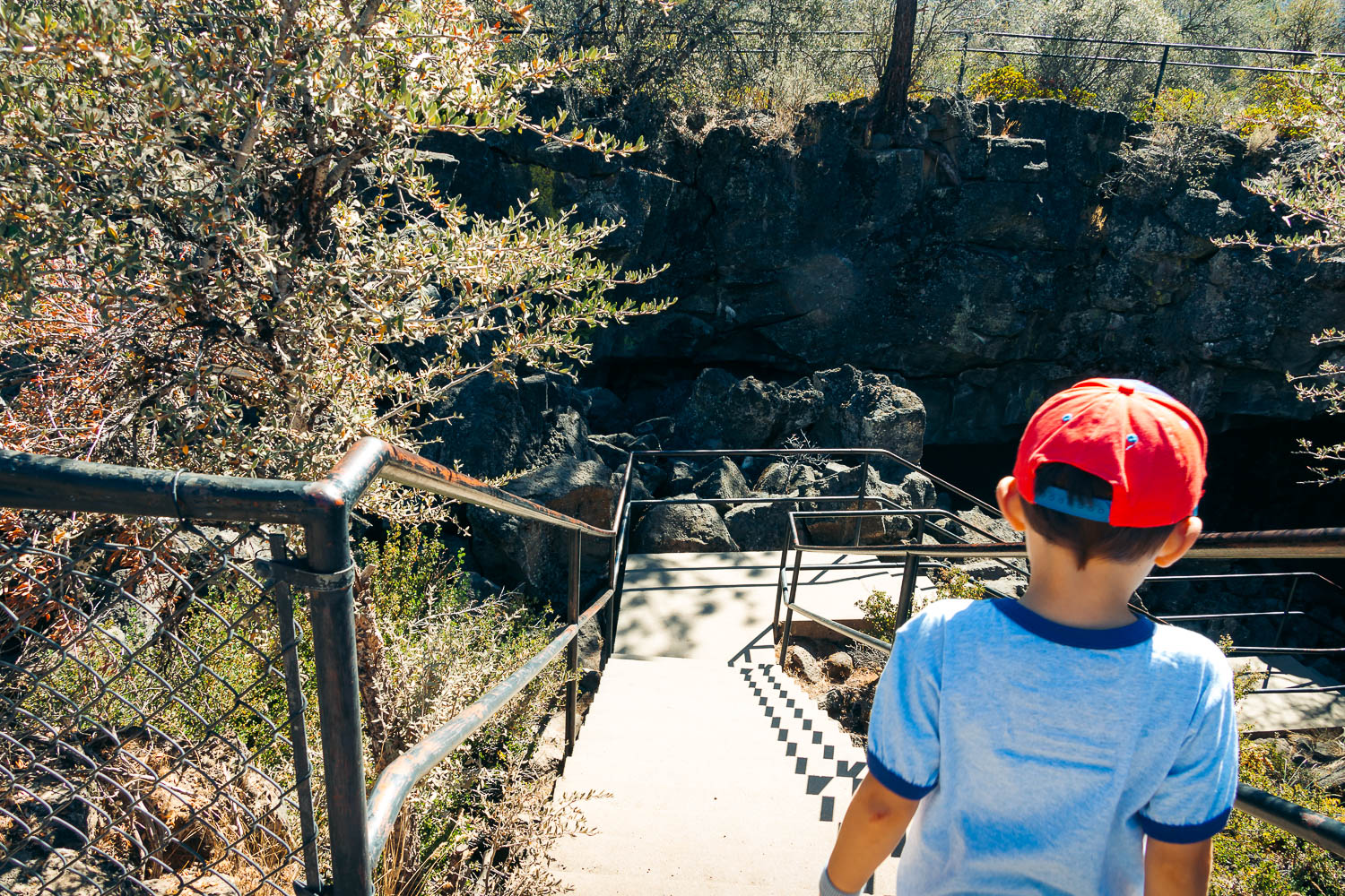 How to Hike Subway Cave, a Lava Tube in Lassen National Forest - Roads ...