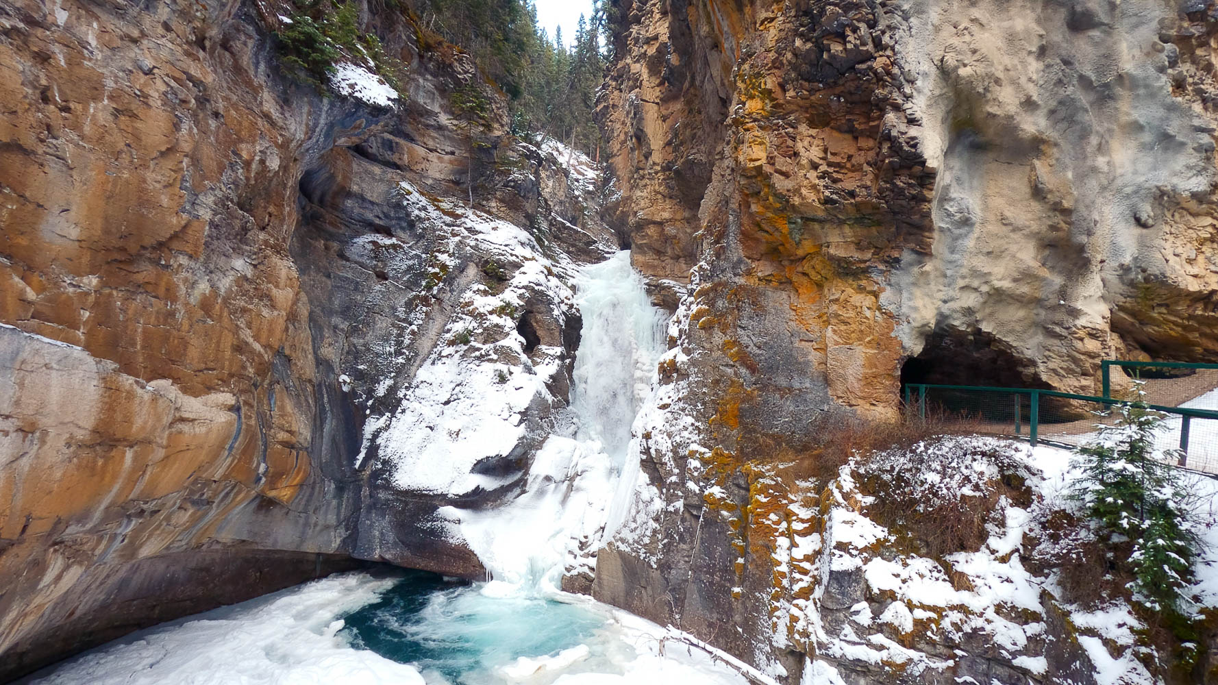 Waterfall Hike in Johnston Canyon, Alberta - Roads and Destinations